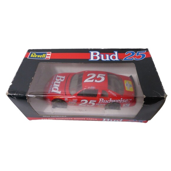 Toys | 1995 Revell Monte Carlo Bud 25 Budweiser Ken Schrader 124 Scale ...